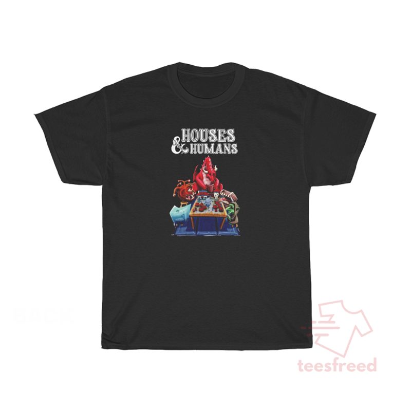 Get It Now Houses And Humans T-Shirt - Teesfreed.com